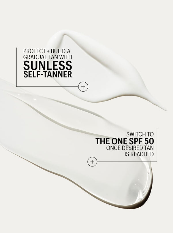 Sunless Tan SPF 50 Sunscreen + Self-Tanner